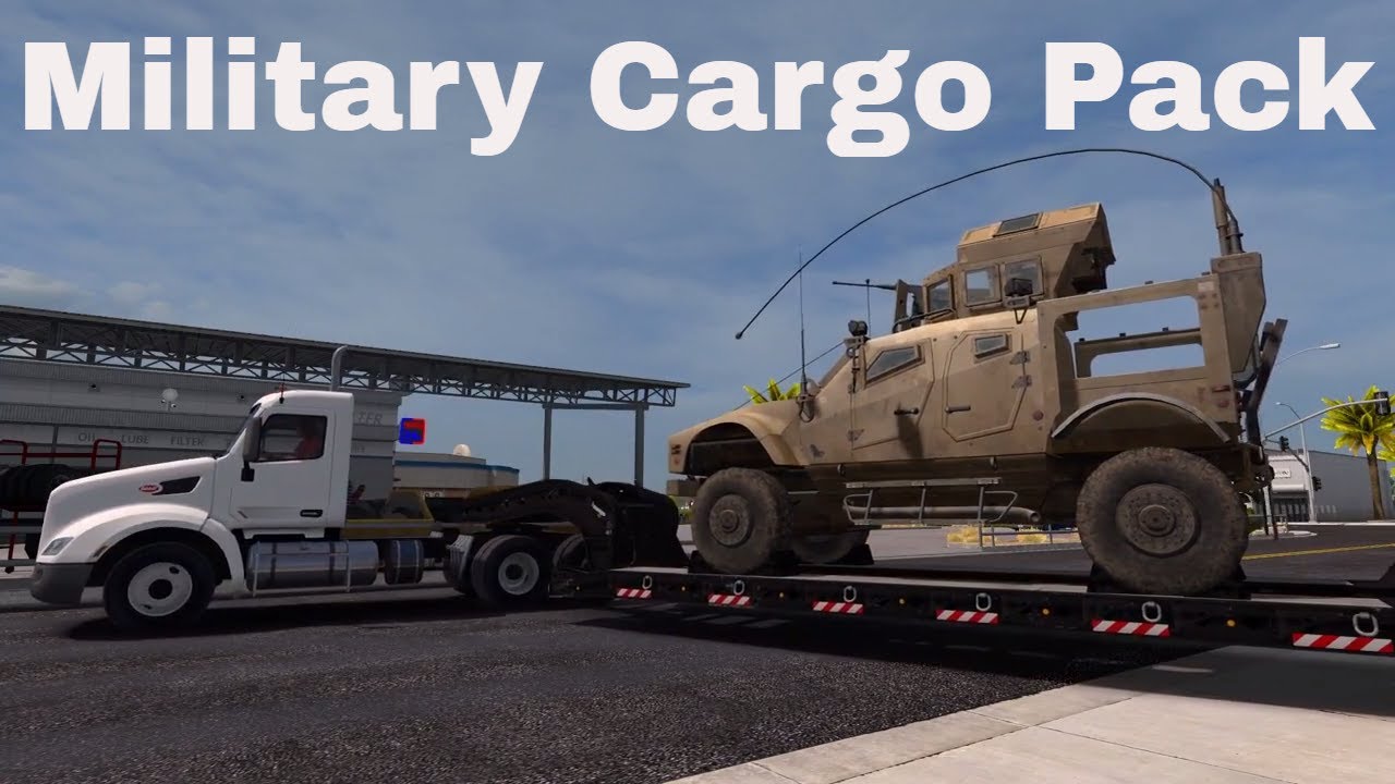 ATS 1.28 Military Cargo Pack by JazzyCat Version 1.0.2 - YouTube