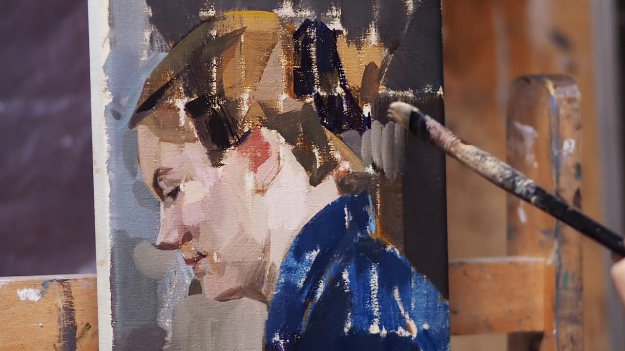 Hiroshi Sato Painting Process - YouTube
