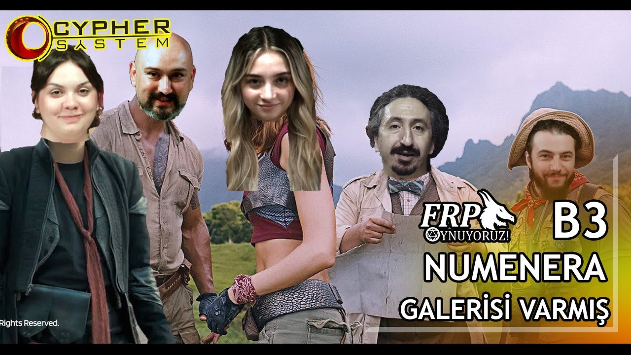 GALERİSİ VARMIŞ| CYPHER SYSTEM NUMENERA | B3 - YouTube