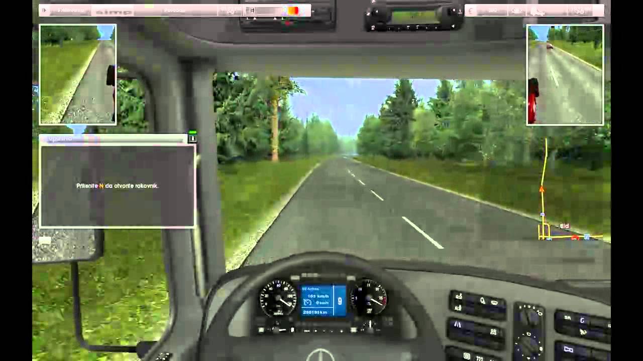 Kako podesiti volan na Serbian truck simulator-u 2. - YouTube