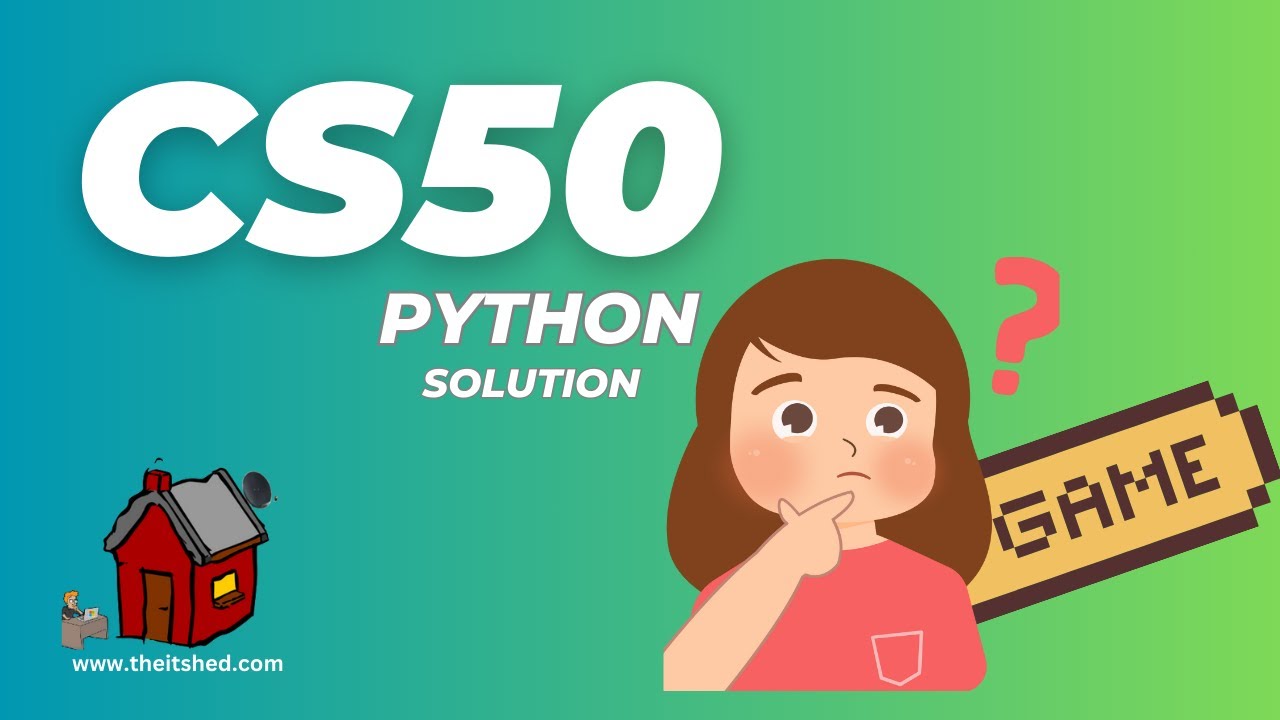Cs50 Guessing Game; Ptset 4 Python Programming - Youtube