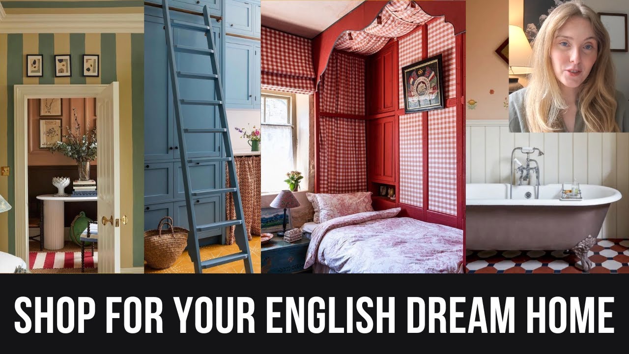 ALL the cozy ENGLISH DESIGN resources for your home. - YouTube