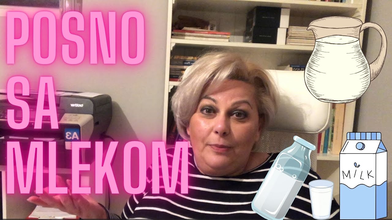 🔴 Posno sa mlekom 👌🏻 - YouTube