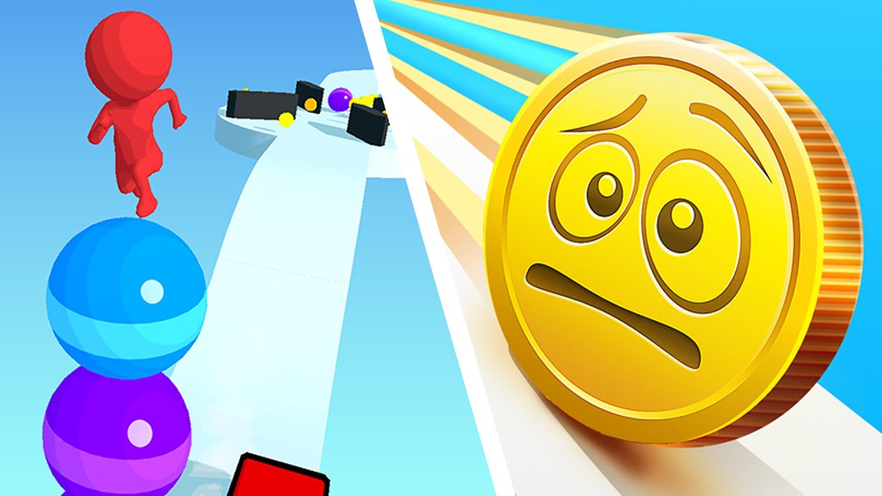 Coin Rush Vs Stack Rider - All Levels Gameplay Android, iOS ( Part 14 ...