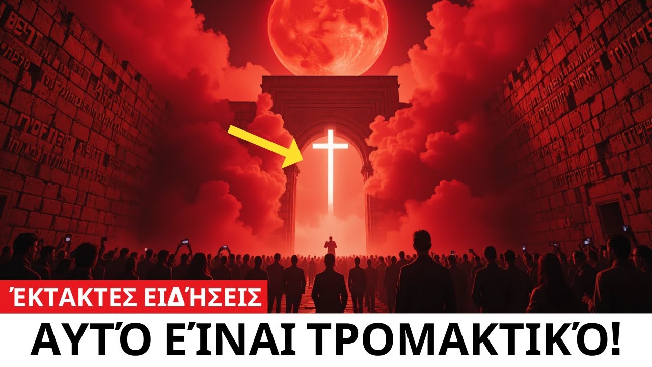Η ΣΦΡΑΓΙΣΜΕΝΗ ΠΥΛΗ ΤΗΣ ΙΕΡΟΥΣΑΛΗΜ ΚΙΝΕΙΤΑΙ! Είναι αυτό το σημάδι της ...