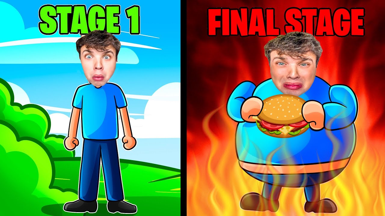 FAT ROLL RACING BUT I ATE TOO MUCH!! - YouTube