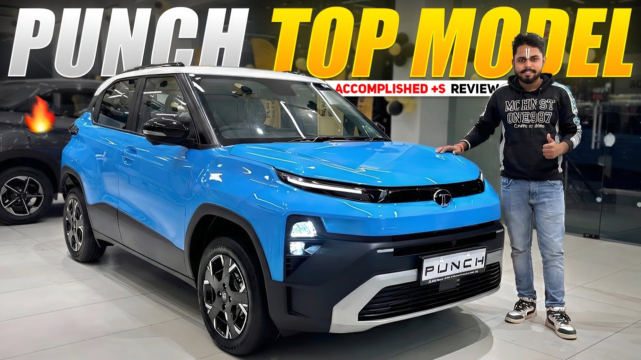 Tata Punch Facelift Top Model Review 🔥| New Features, Price & All ...