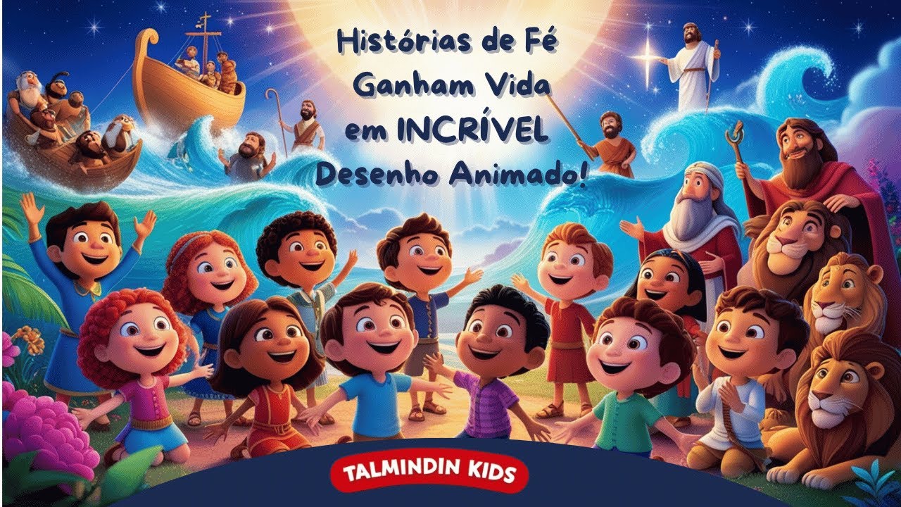 MUSICA INFANTIL - Histórias de Fé Ganham Vida em INCRÍVEL Desenho ...