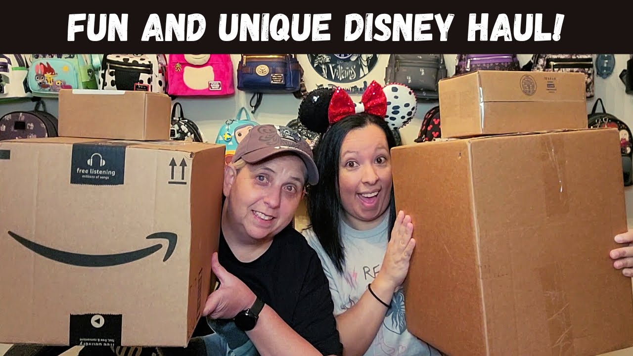 NEW MERCH! Fun and Unique Disney Haul! - YouTube