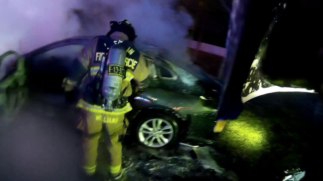 Sheldon Fire Department Vehicle Fire - YouTube