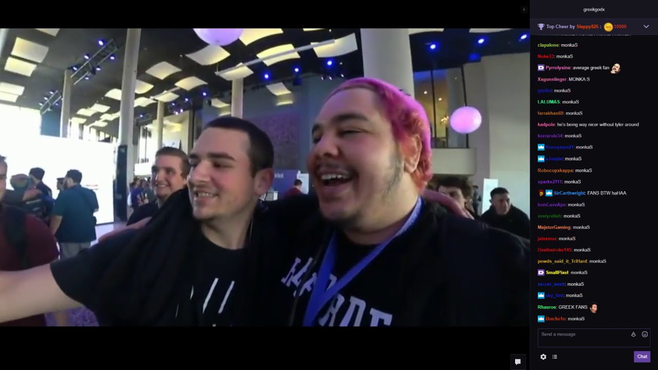 Greekgodx TwitchCon Day 2 PogChampion (VOD w/CHAT) [10/21/17] - YouTube