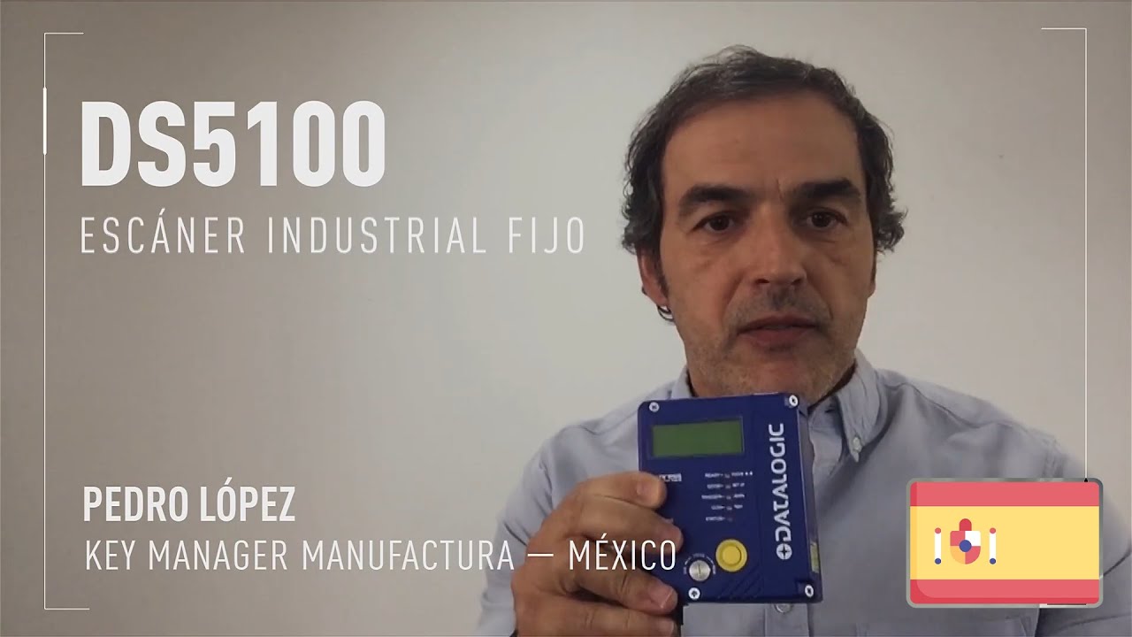 Datalogic DS5100 demonstration video (Spanish only) - YouTube