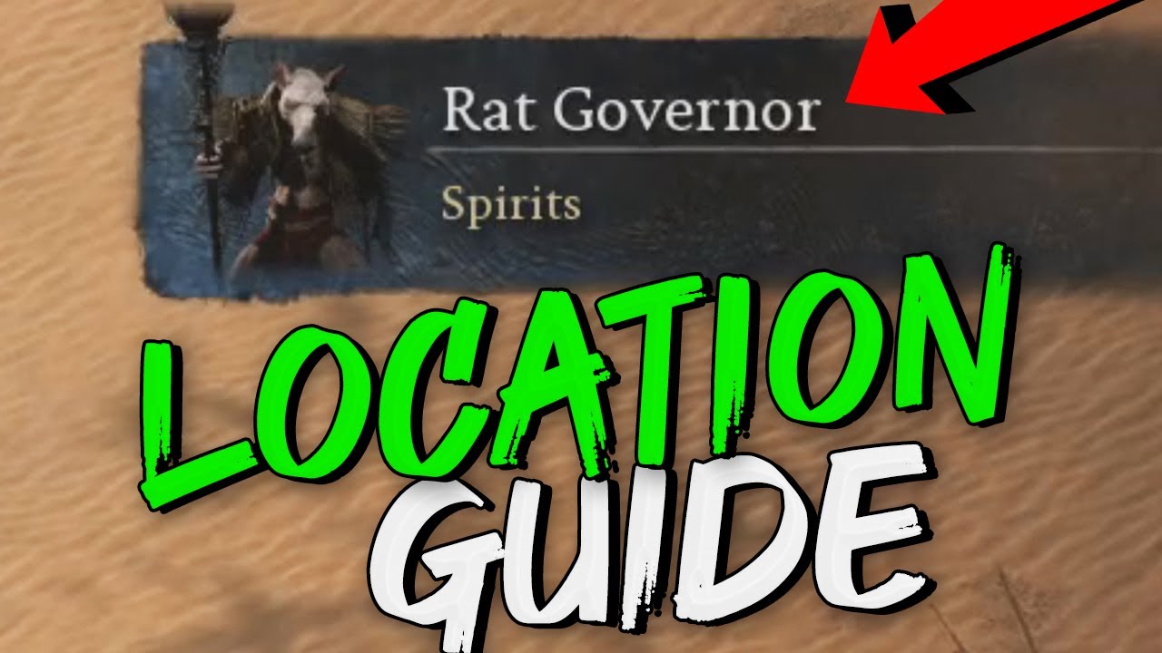 Rat Governor Spirit Location in Black Myth: Wukong (Guide) - YouTube