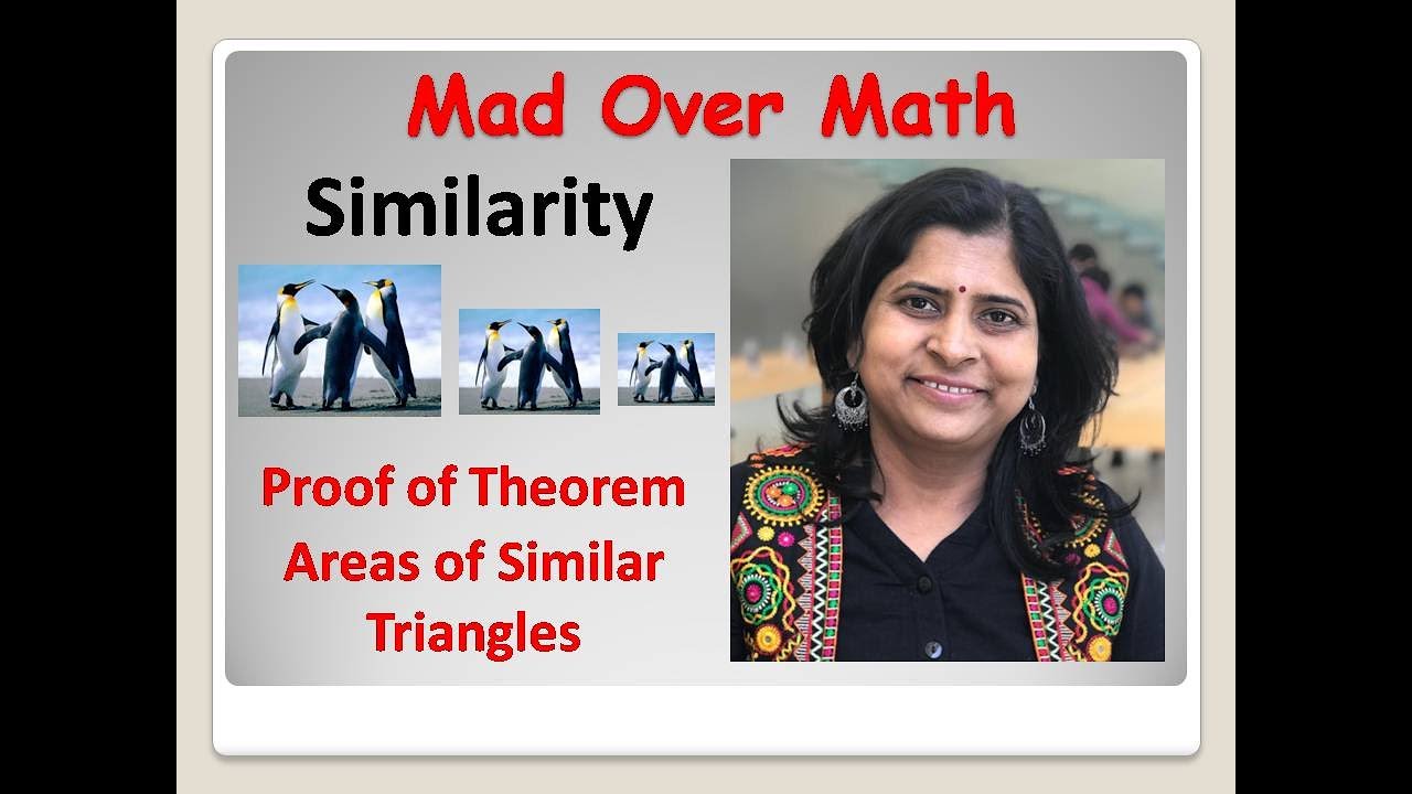 Similarity #14 | Std 10 | Proof of Theorem : Areas of Similar Triangles ...