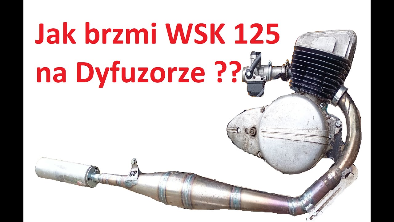 Dyfuzor w WSK 125!! Garry wsk odc. 8 - YouTube