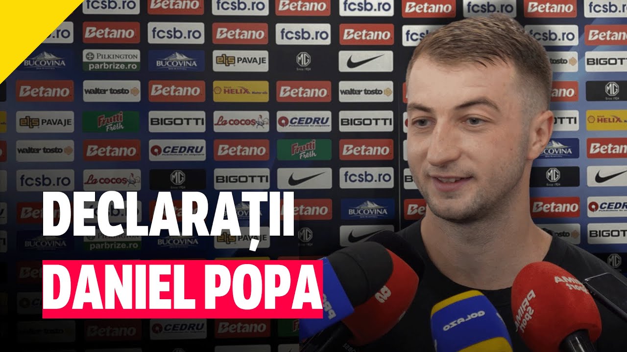Daniel Popa, bucuros după calificare: "O să facem față". Declarații ...