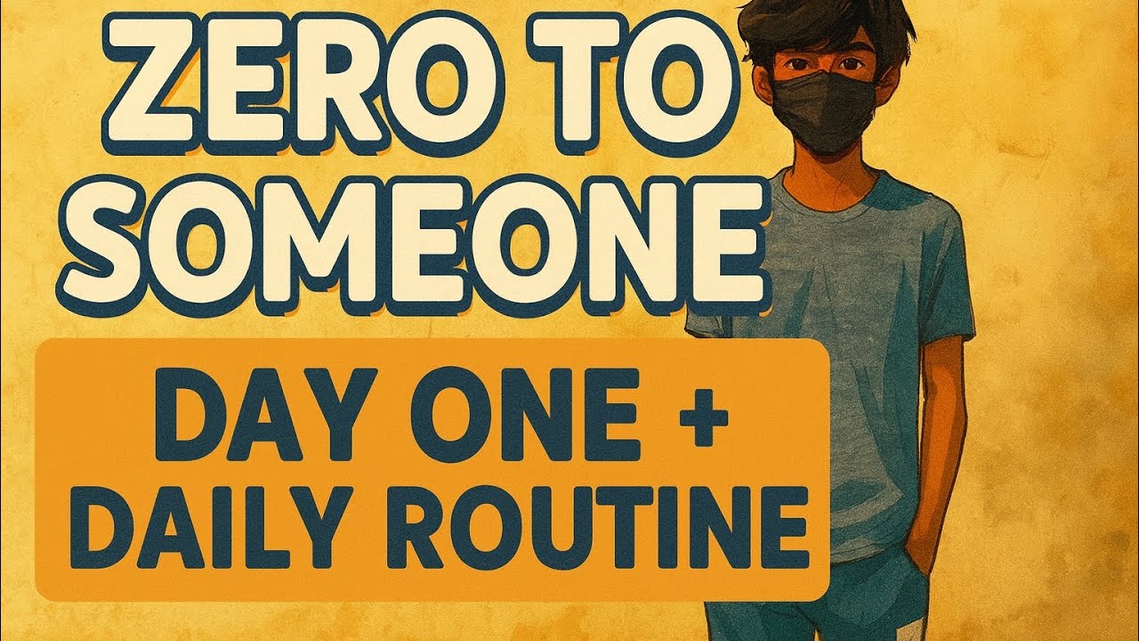 My business plan and daily routine day 1 of zero to someone - YouTube