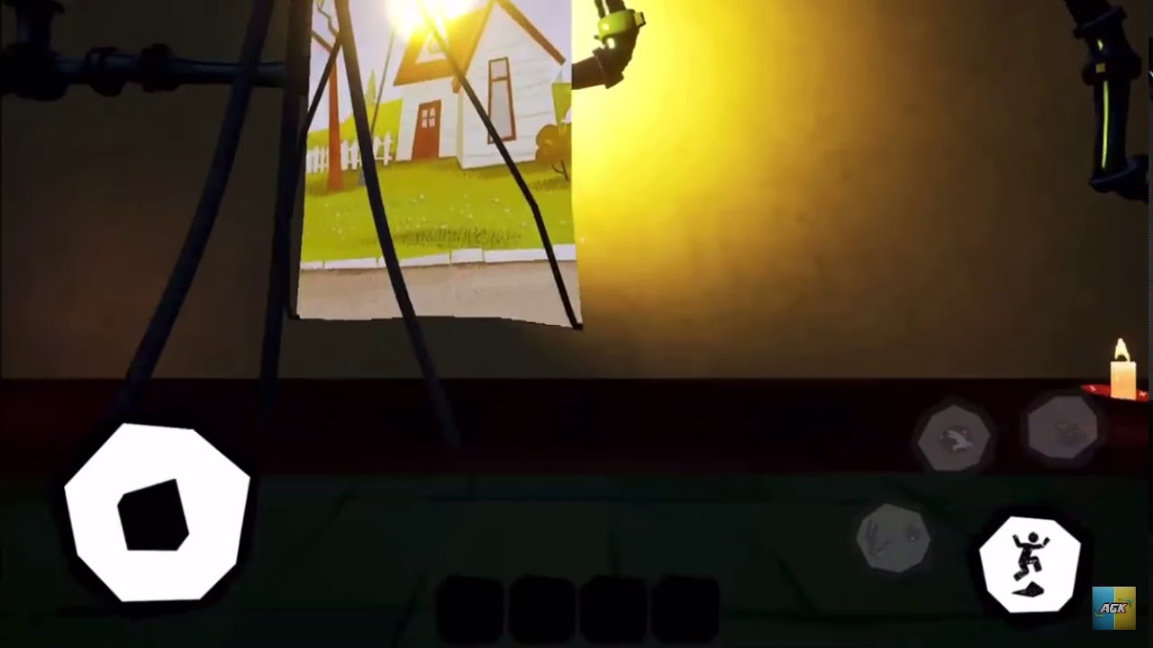 Hello neighbor act 1 the end - YouTube