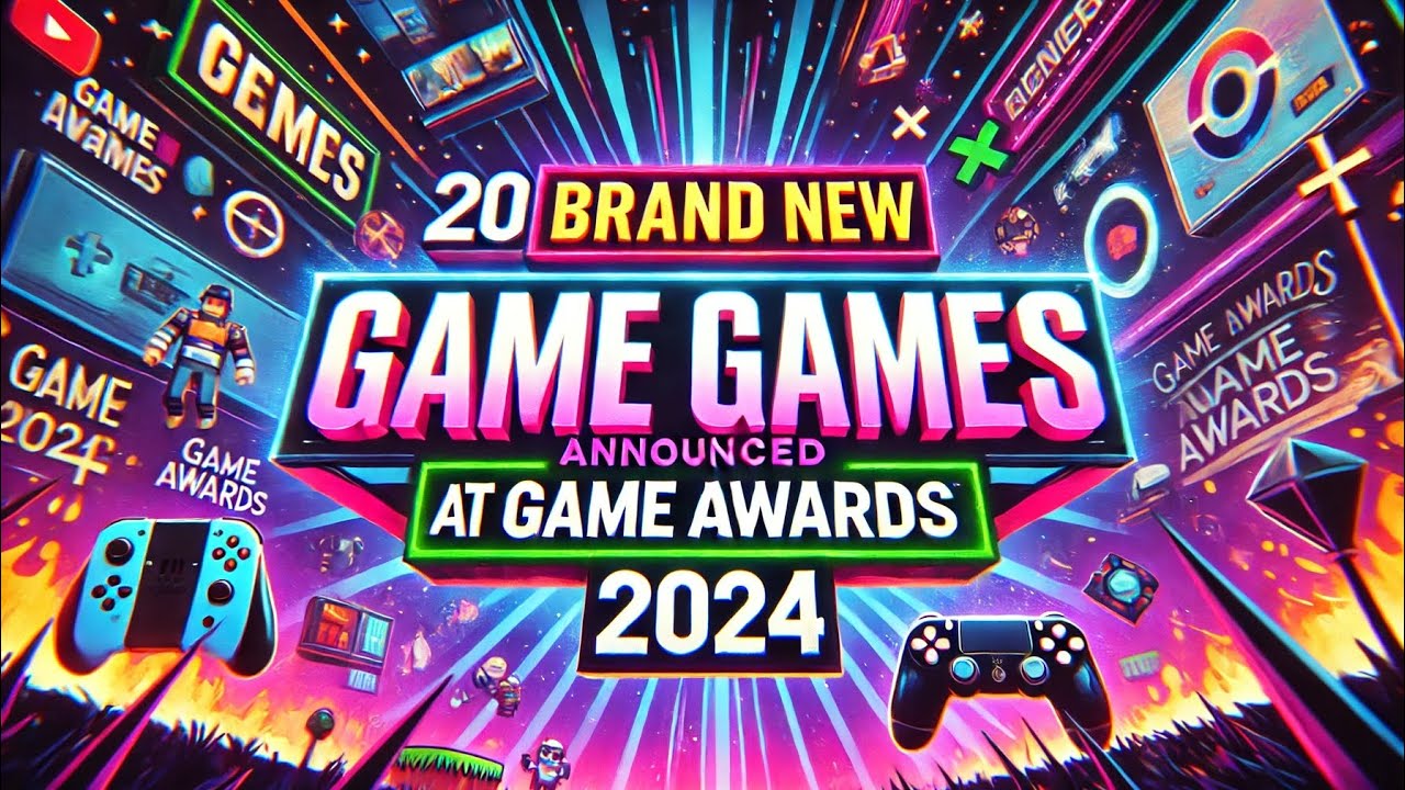 20 Brand New Games ANNOUNCED At Game Award - YouTube