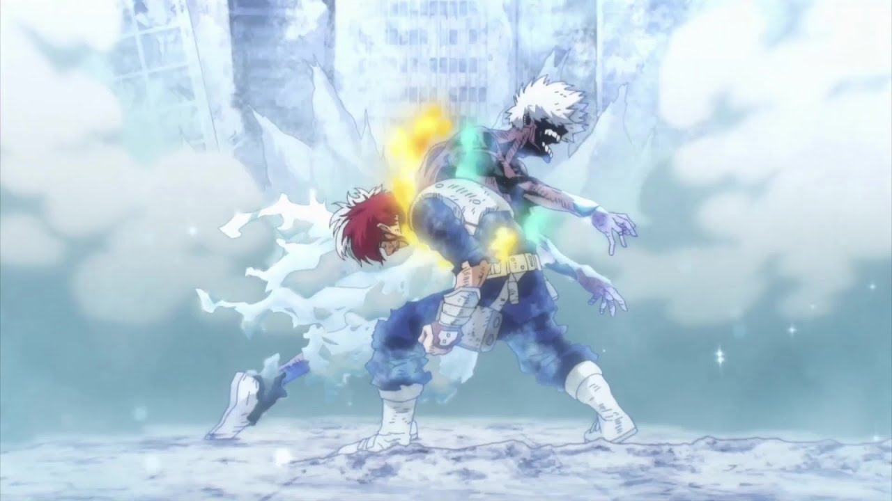 Dabi vs Todoroki Shoto - My Hero Academia season 7 episode 8 - YouTube