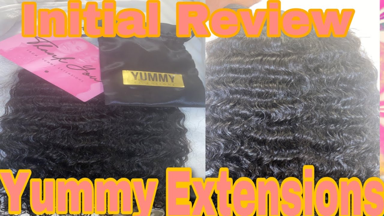 Yummy Hair Extensions | Raw Deep Wave Burma | First Thoughts - YouTube