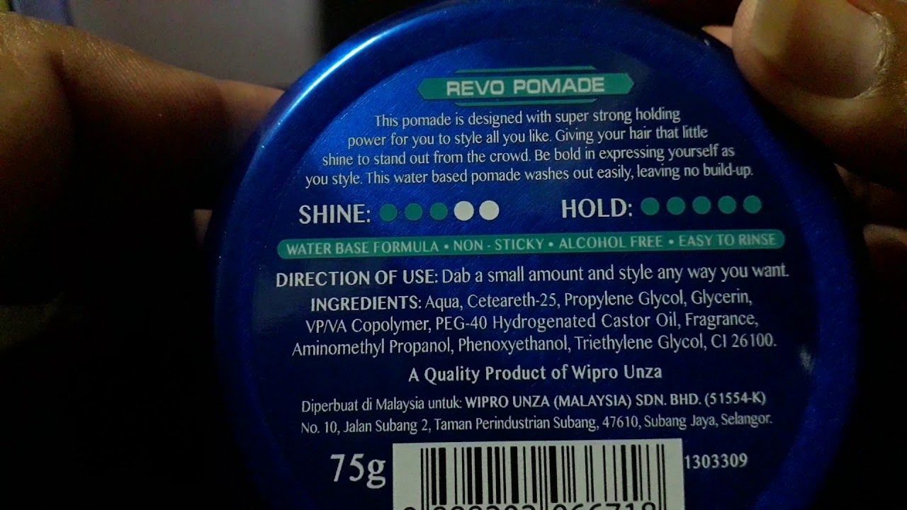 Dashing Pomade Revo - YouTube