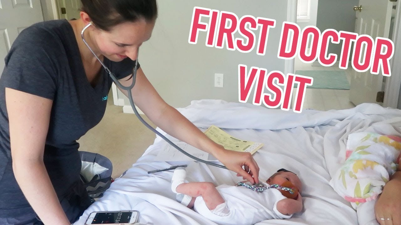 BABY'S FIRST DOCTOR VISIT! - YouTube