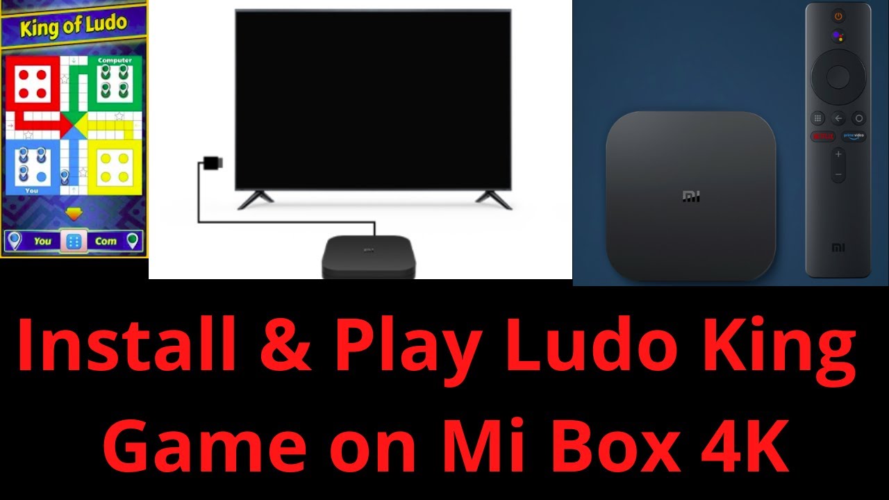 Install & Play Ludo King Game on Mi Box 4K | Ludo King play on TV - YouTube