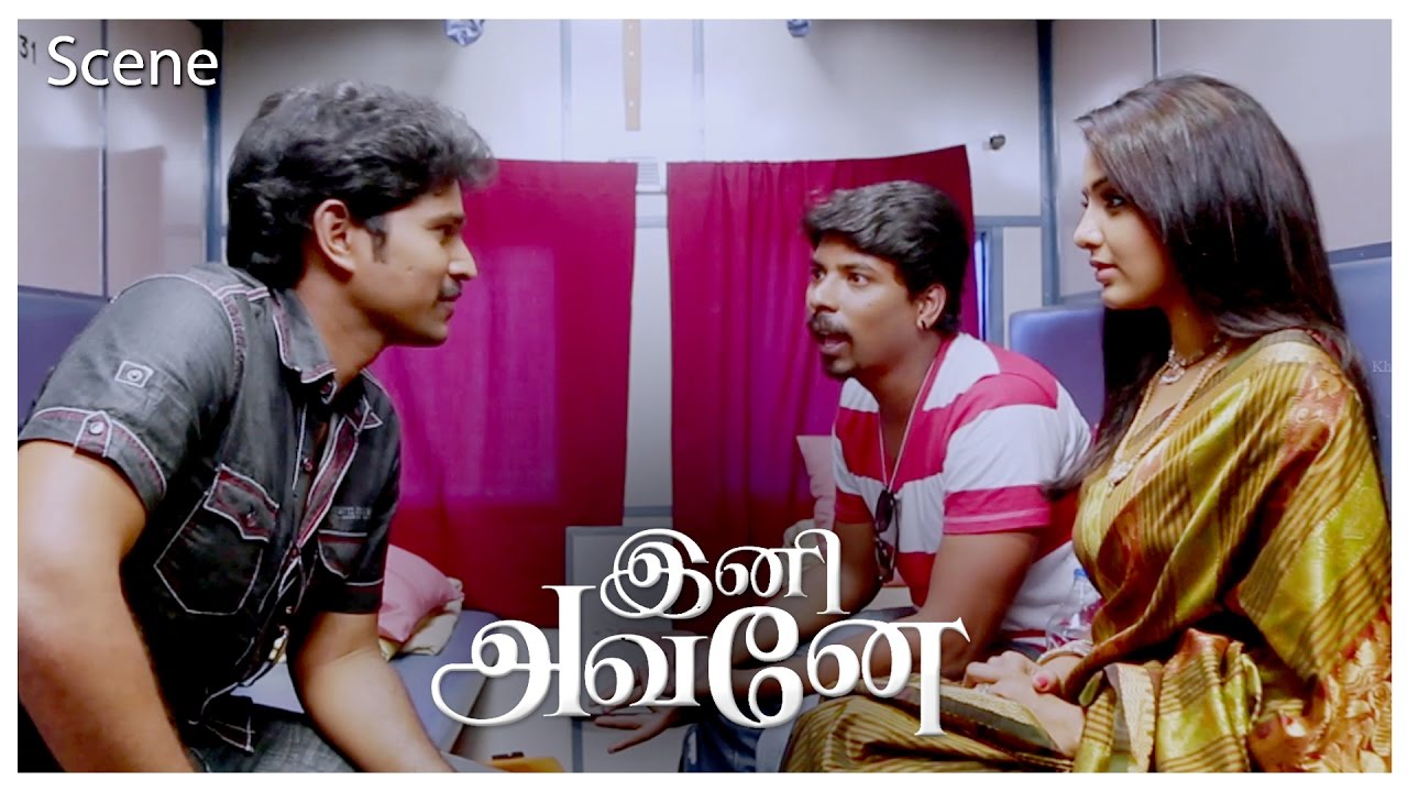 Ini Avane Tamil Movie | Scene | Title Credit & Pavani Reddy & Santhosh ...
