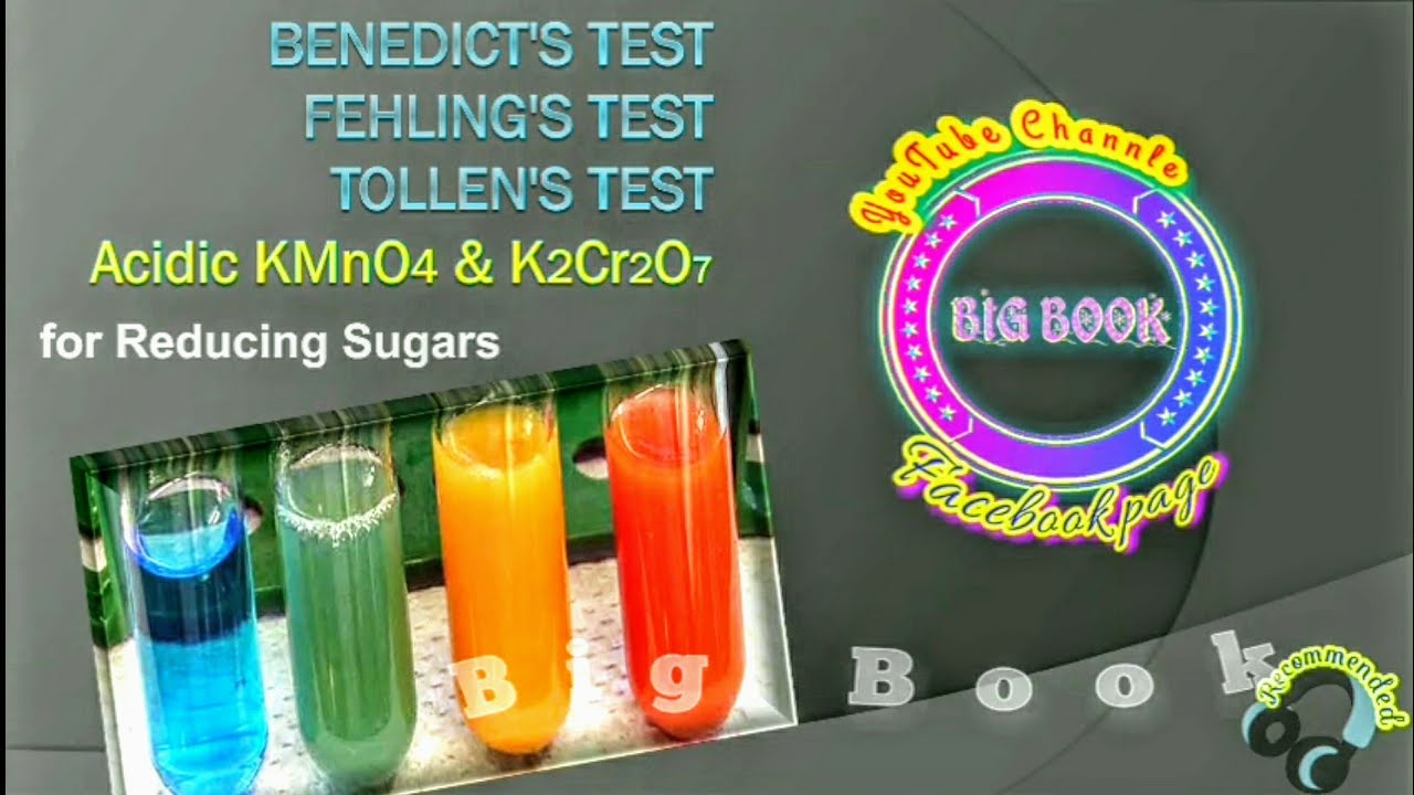 Reducing sugar Tests - TOLLEN'S reagent, FEHLING's Solution, BENEDICT'S ...