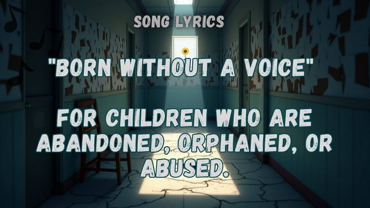 "Born Without a Voice" – For children who are abandoned, orphaned, or ...
