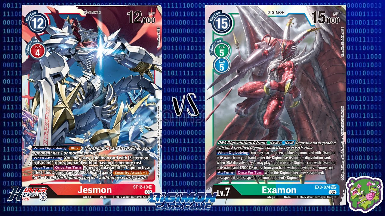 DIGIMON TCG: Numemon Championship RONDA 6 | Jesmon (Red) vs Examon ...
