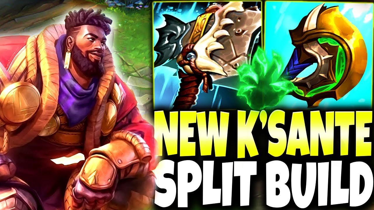 I Studied and found the best New K'sante Rework Build ~ DIVINE ...
