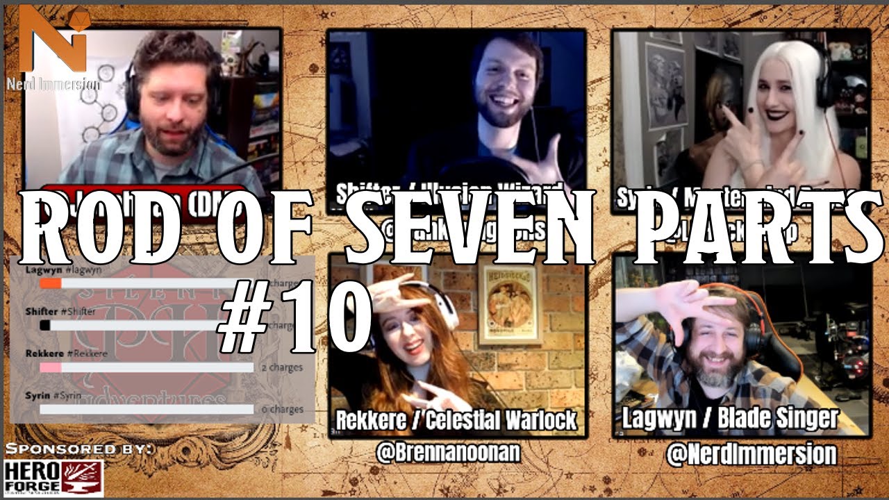 D&D 5e - Rod of Seven Parts #10! | Nerd Immersion Plays - YouTube