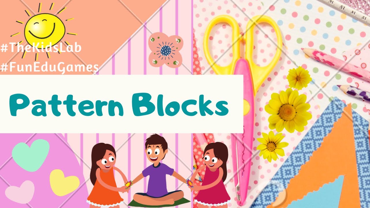 Fun Edu Games for Kids - Bermain Pattern Blocks Seru - YouTube