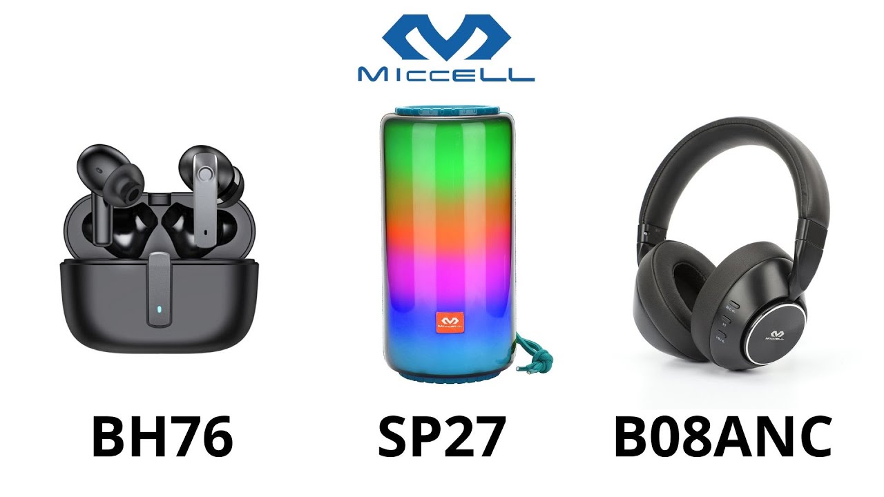 Огляд Miccell VQ-BH76, Miccell VQ-B08ANC, Miccell VQ-SP27 - Гідні ...