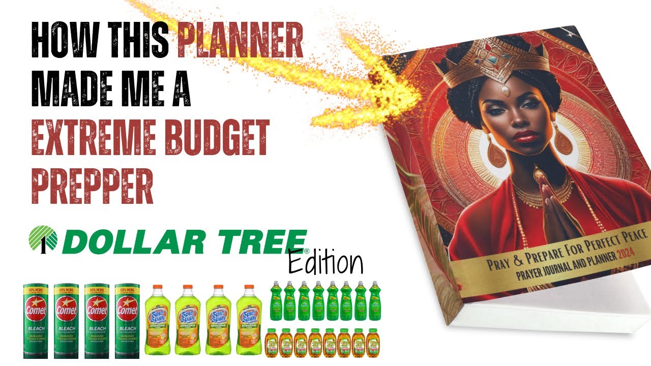 How A Planner Made Me A Extreme Budget Prepper: Dollar Tree Edition ...