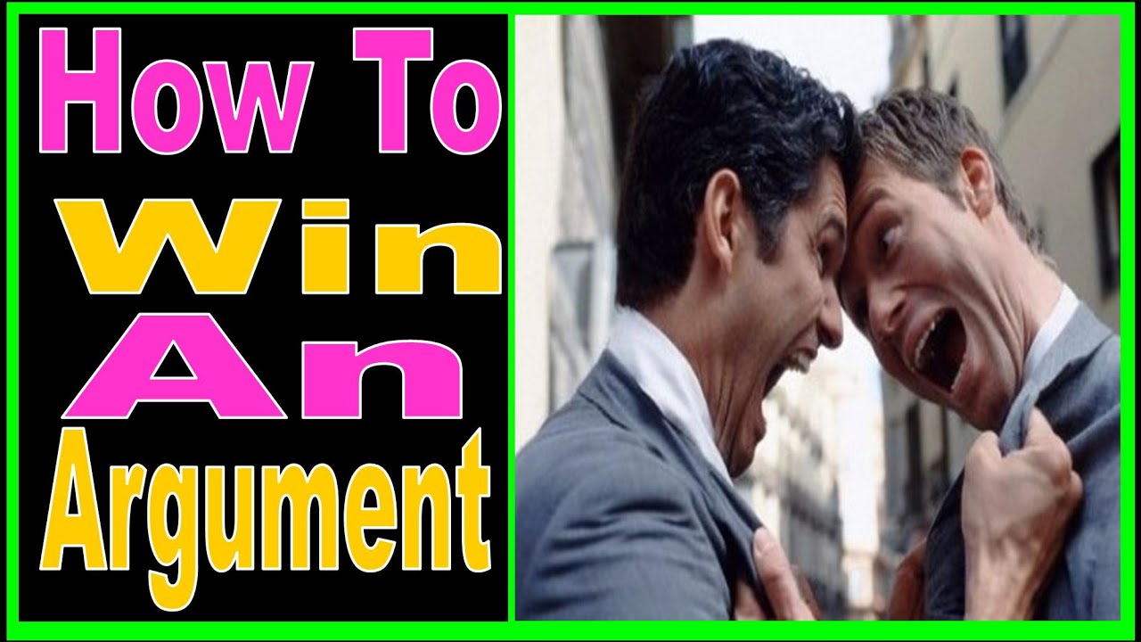 How To Win An Argument and Not Lose Friends - YouTube