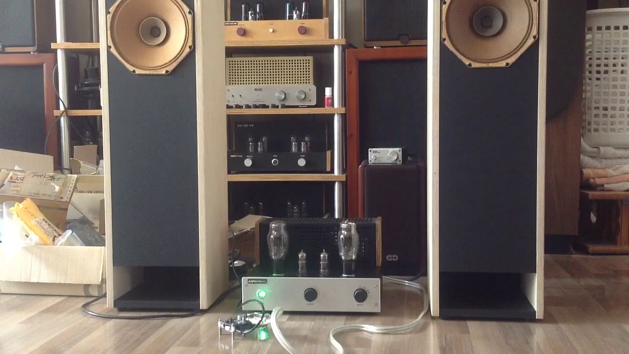 AD3800AM & 6AS7 SE - YouTube