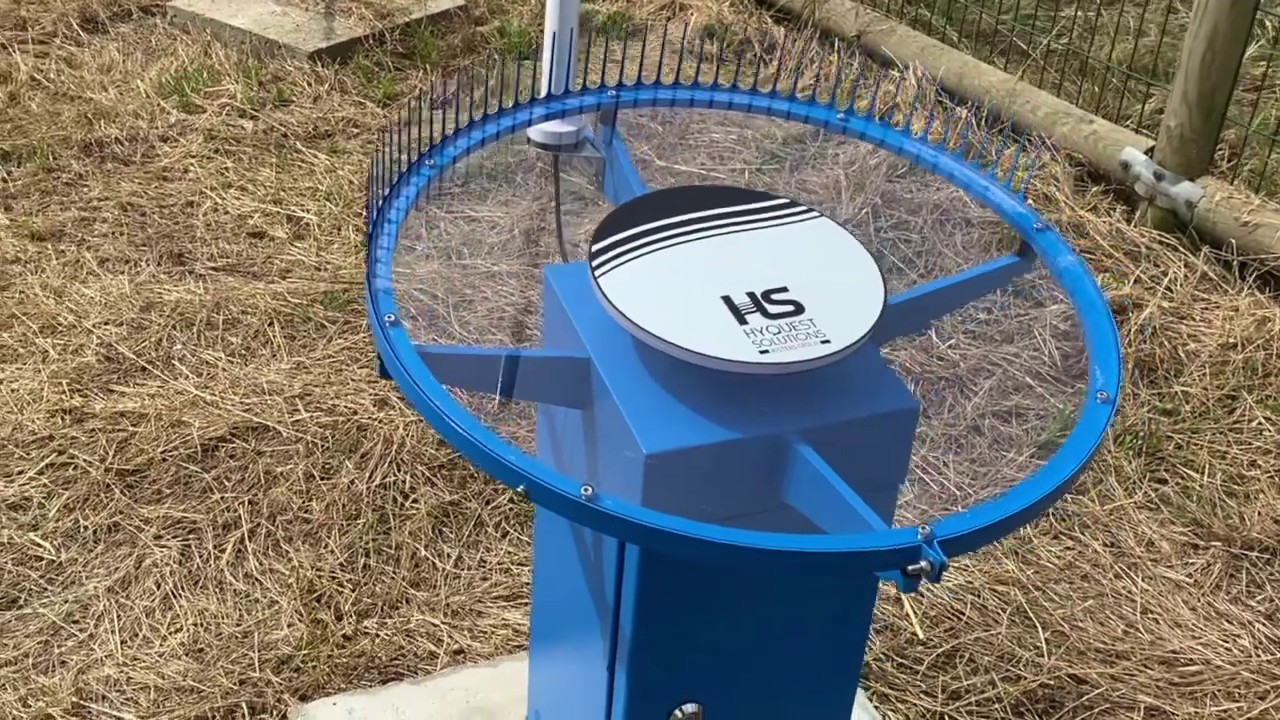 Installation of a Hail Early Warning System - YouTube