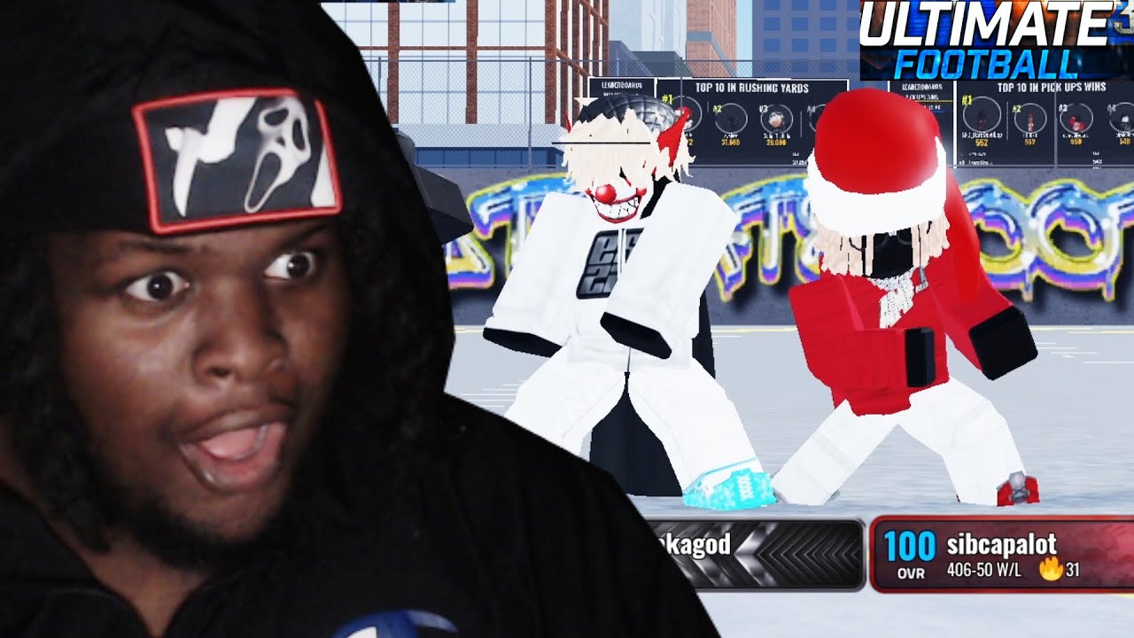 I PLAYED WITH ONE OF THE BEST WIDE RECIVERS ON ULTIMATE FOOTBALL...🔥🔥 ...