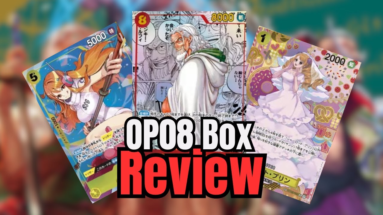 [OP08] Live reaction + Box review - Two Legends! - YouTube