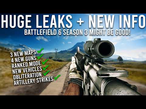 Battlefield 6 Season 3 LEAKS are Insane and might save the game...
