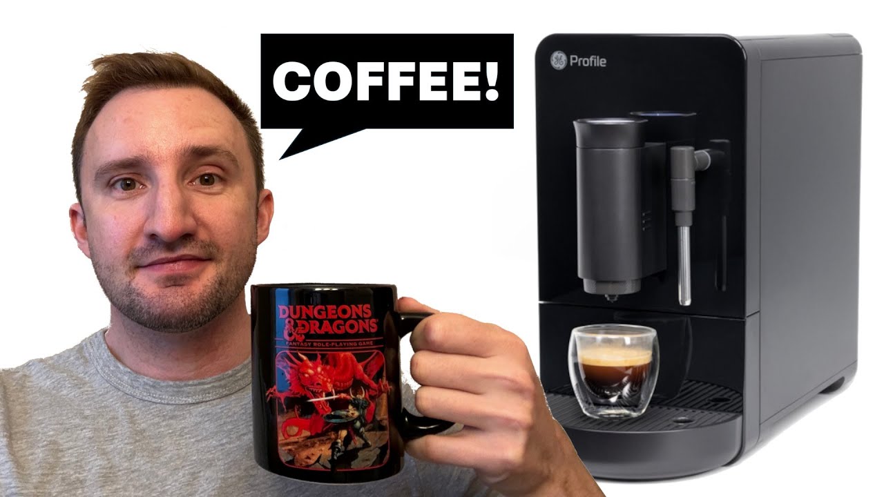GE Profile Automatic Expresso Machine + Frother - Setup and Review ...