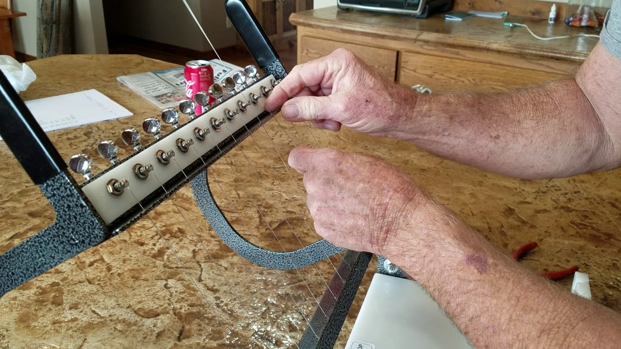 Replacing broken wire on metal Bud cutter. - YouTube