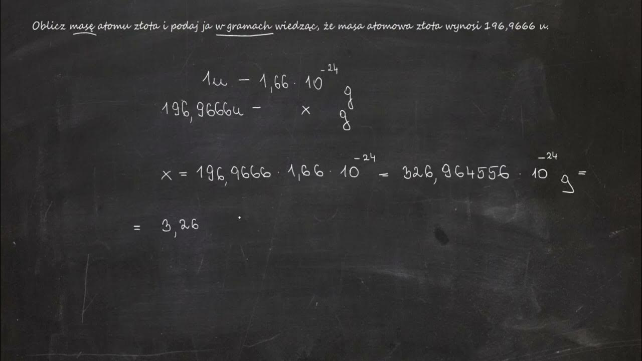 Oblicz Mas Atomu Z ota I Podaj Ja W Gramach Wiedz c e Masa Atomowa oblicz-mas-atomu-z-ota-i-podaj-ja-w-gramach-wiedz-c-e-masa-atomowa