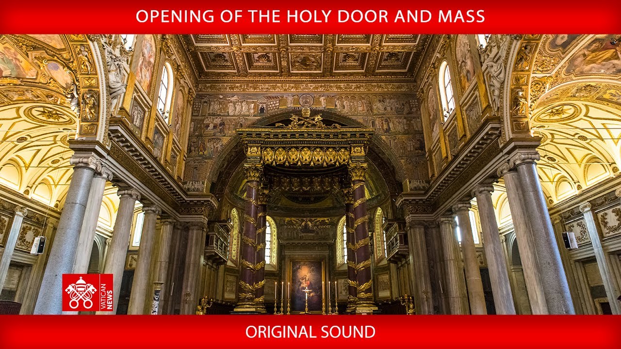 January 1, 2025, Opening of the Holy Door and Mass | Cardinal Rolandas ...