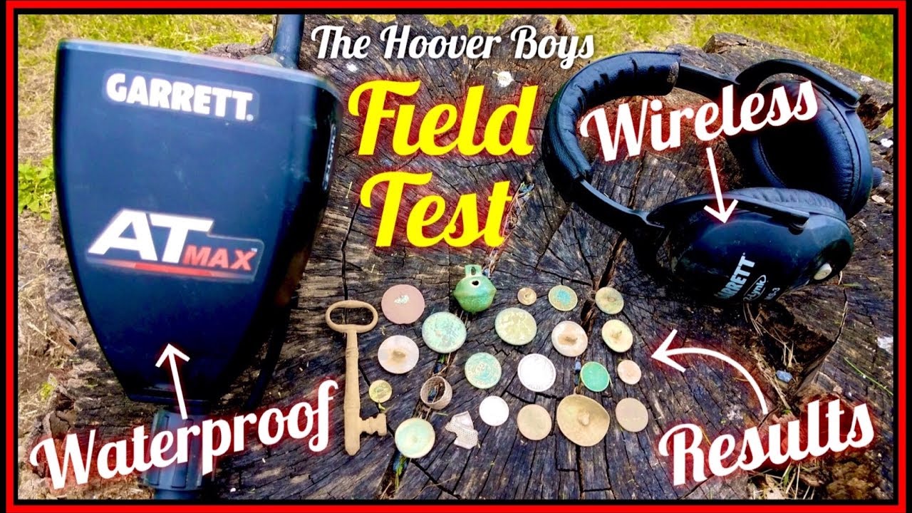 NEW Garrett AT Max - Waterproof Wireless - Metal Detecting Field Test ...