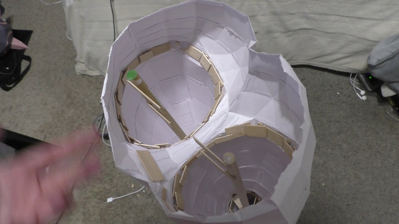 Life Size Papercraft Re:Zero Rem Part 3 - YouTube