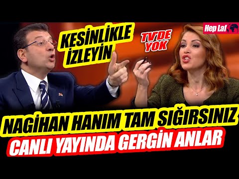 Ekrem İmamoğlu ile Nagehan Alçı birbirine girdi: \